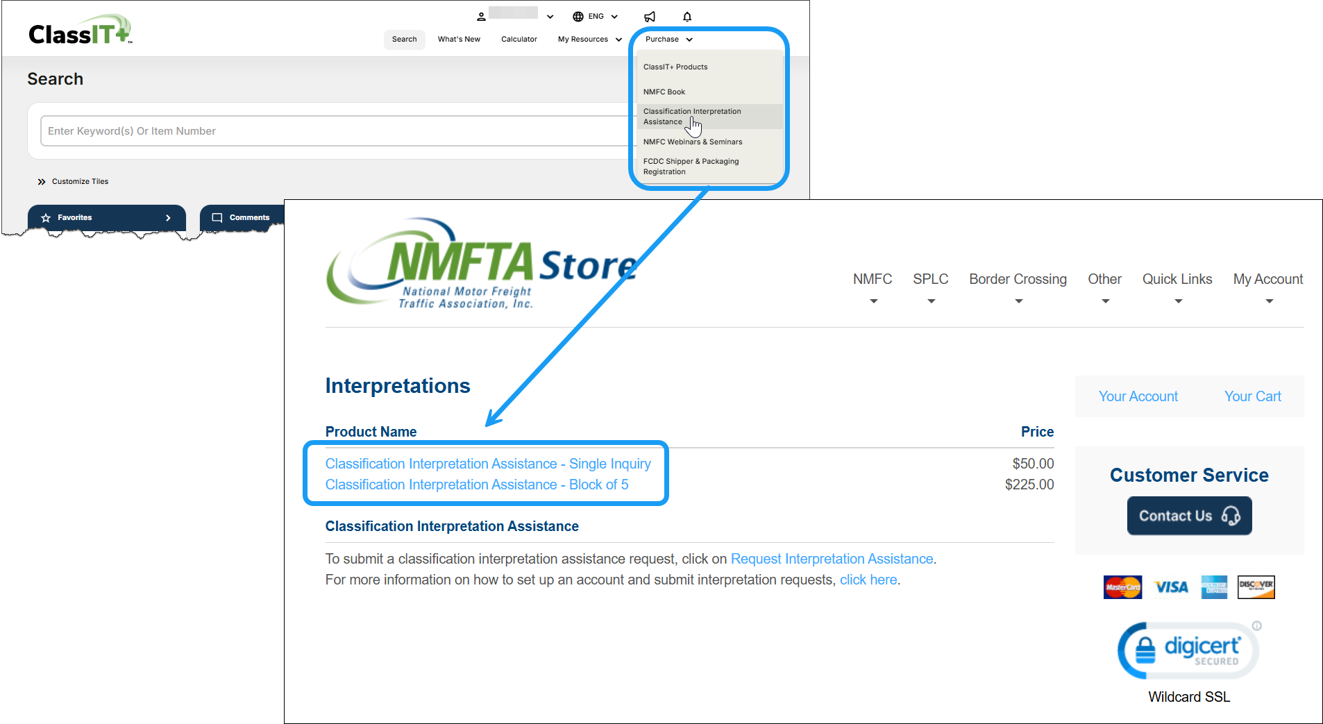 Purchasing Classification Interpretation Assistance – NMFTA Help Center