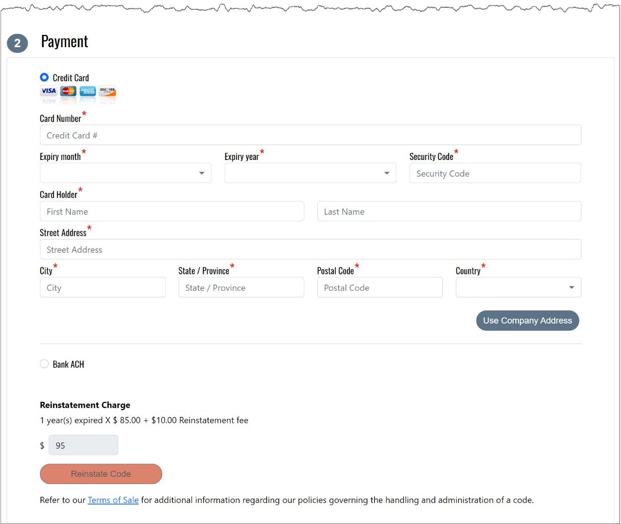 Reinstating an Expired SCAC from the Account Profile – NMFTA Help Center