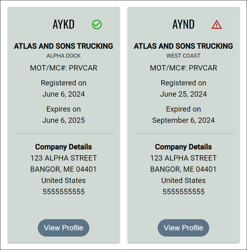 Verifying a SCAC Using SCAC Online – NMFTA Help Center