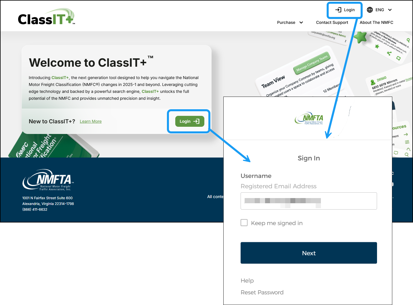 Logging Into ClassIT+ – NMFTA Help Center